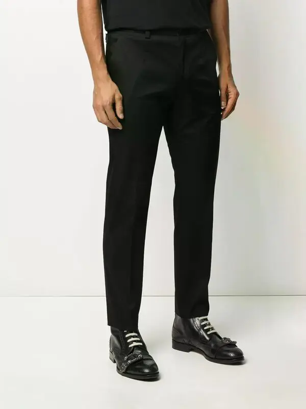 Dolce & Gabbana Stretch-cotton Tailored Trousers