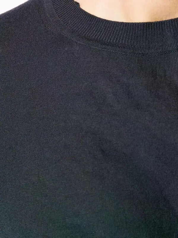 Theory Wool Basic Sweatshirt - Blue