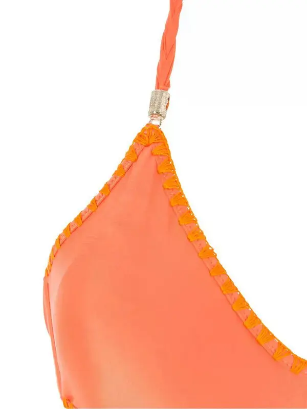 AMIR SLAMA Tie Cut-out One-piece