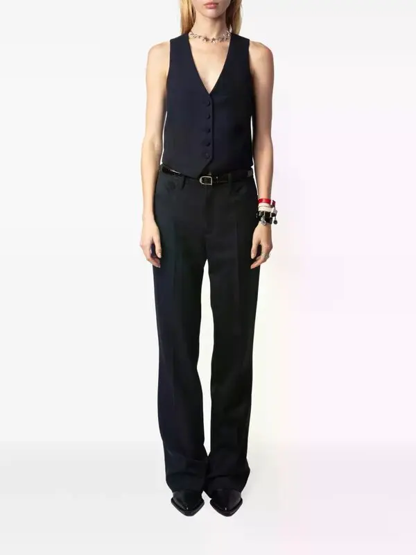 Zadig&Voltaire Emaux Waistcoat - Blue