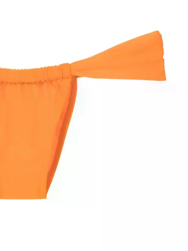 AMIR SLAMA Gathered Low-rise Bikini Bottoms