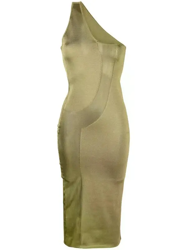 Gauge81 One-shoulder Knitted Dress
