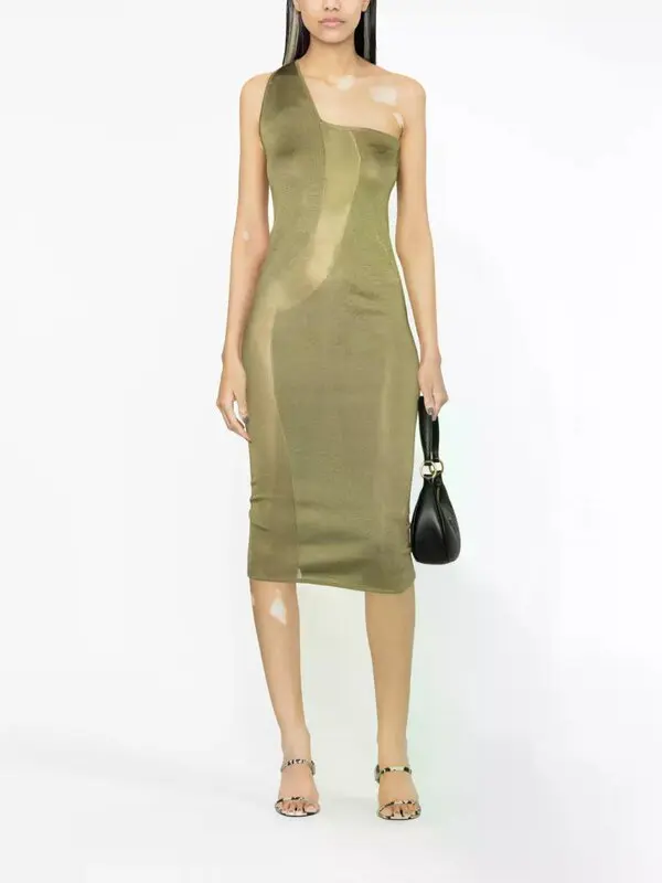 Gauge81 One-shoulder Knitted Dress