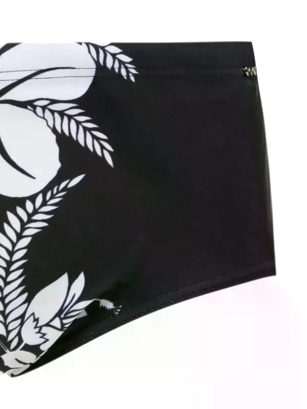 AMIR SLAMA Printed Swim Briefs