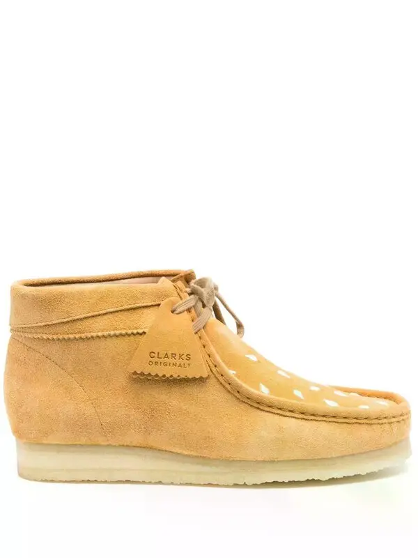 Clarks X Vandy The Pink Wallabee Leather Boots