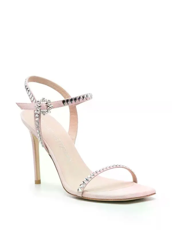 STUART WEITZMAN 105mm Crystal-embellished Sandals