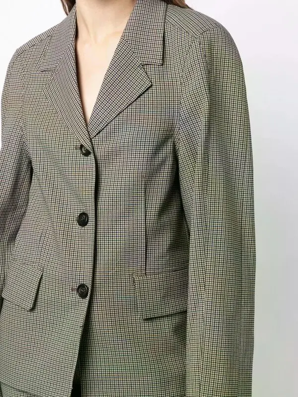 LOW CLASSIC Oversized Check Blazer
