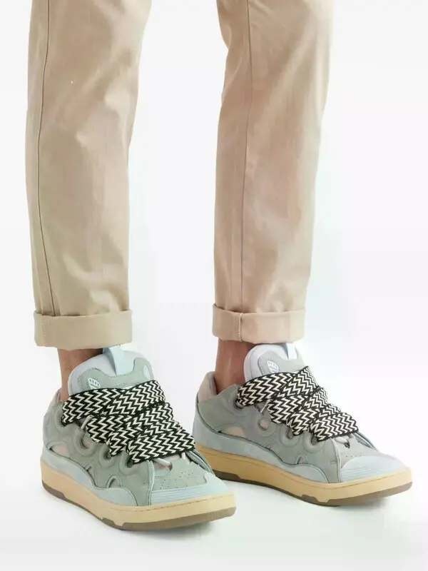 LANVIN Curb Sneakers - Blue