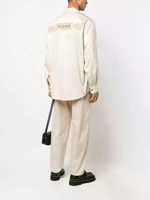 MARANT Pomili Embroidered Shirt