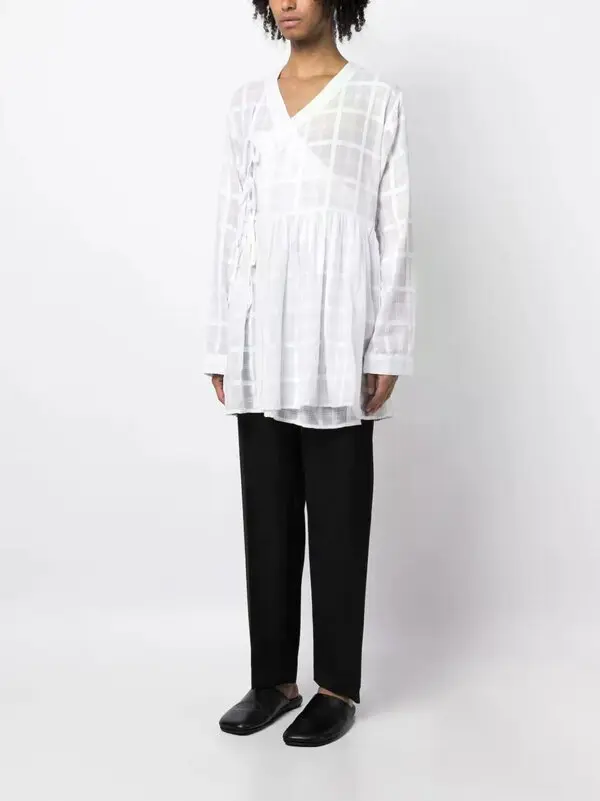 BODE Off-centre Cotton Shirt