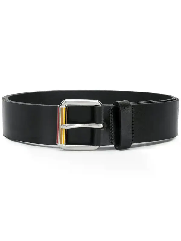 Paul Smith Adjustable Buckle Belt - Black