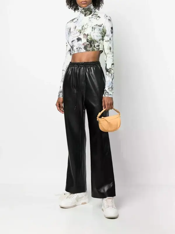 By Far Leather Shoulder Bag