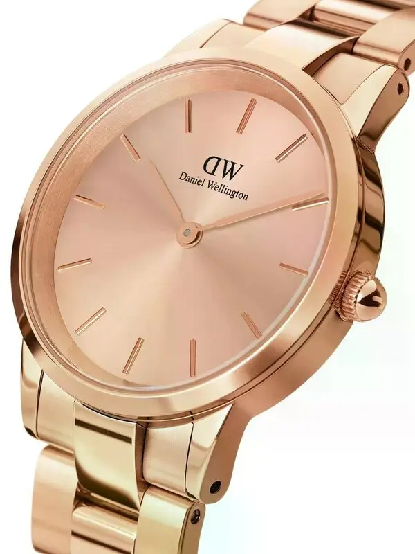 DANIEL WELLINGTON 28 Iconic Link Unitone Watch - Pink