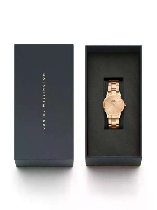 DANIEL WELLINGTON 28 Iconic Link Unitone Watch - Pink