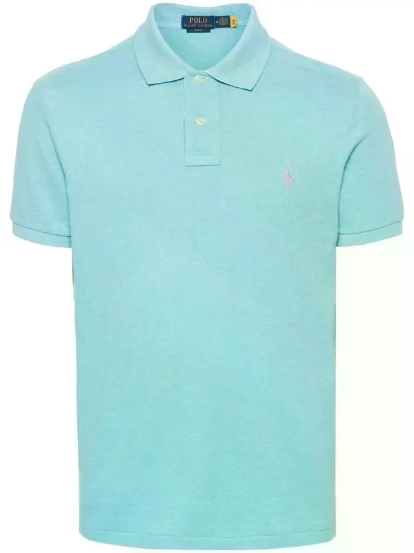 Polo Ralph Lauren Embroidered Polo Pony Polo Shirt - Blue