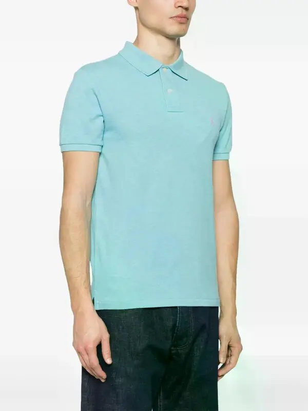 Polo Ralph Lauren Embroidered Polo Pony Polo Shirt - Blue