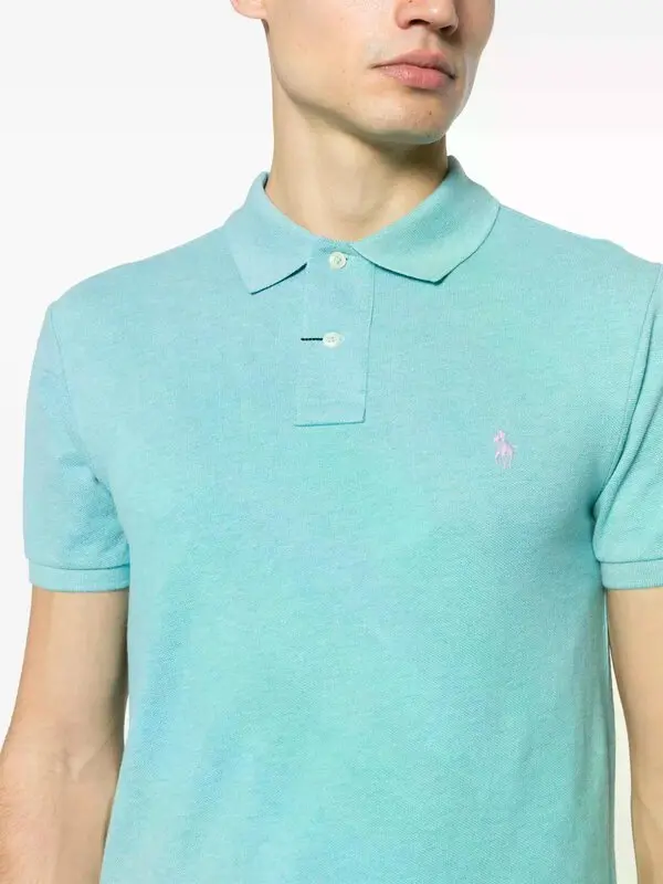 Polo Ralph Lauren Embroidered Polo Pony Polo Shirt - Blue