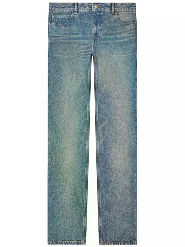 COURREGES Low-rise Straight-leg Jeans
