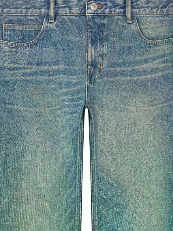 COURREGES Low-rise Straight-leg Jeans