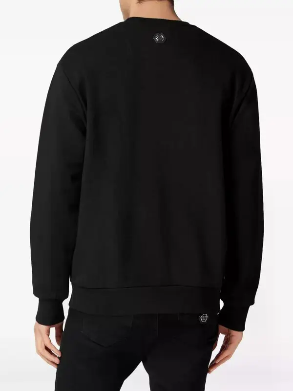 Philipp Plein Rhinestone-embellished Sweatshirt