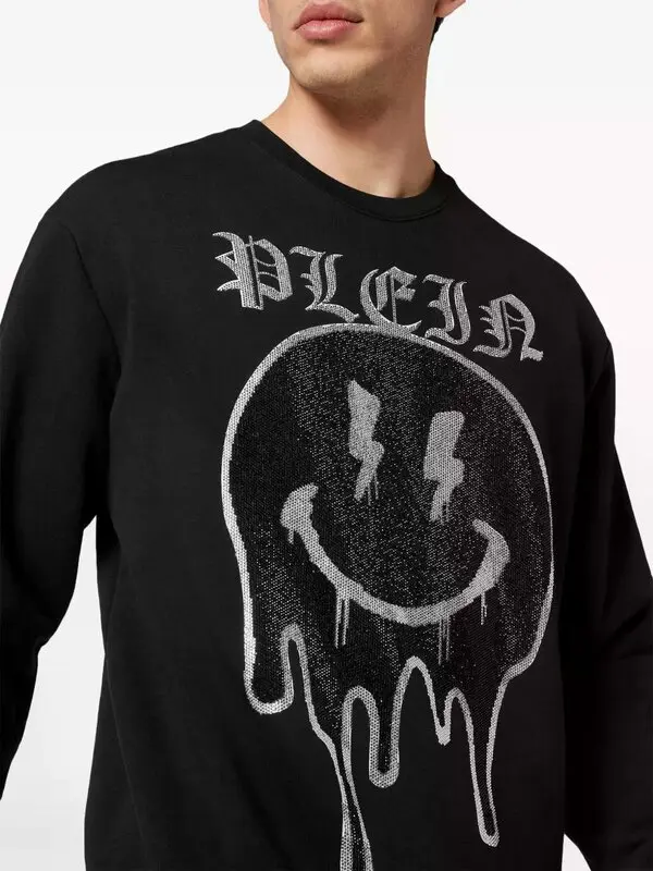 Philipp Plein Rhinestone-embellished Sweatshirt