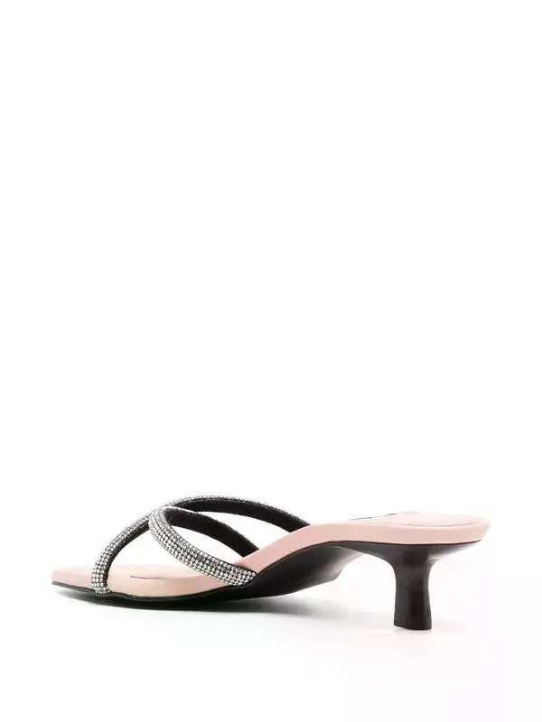 Senso Tatiana Ii Crystal-embellished Sandals - Silver