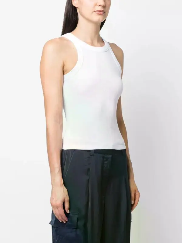 Ba&sh Fine-ribbed Cotton Tank Top