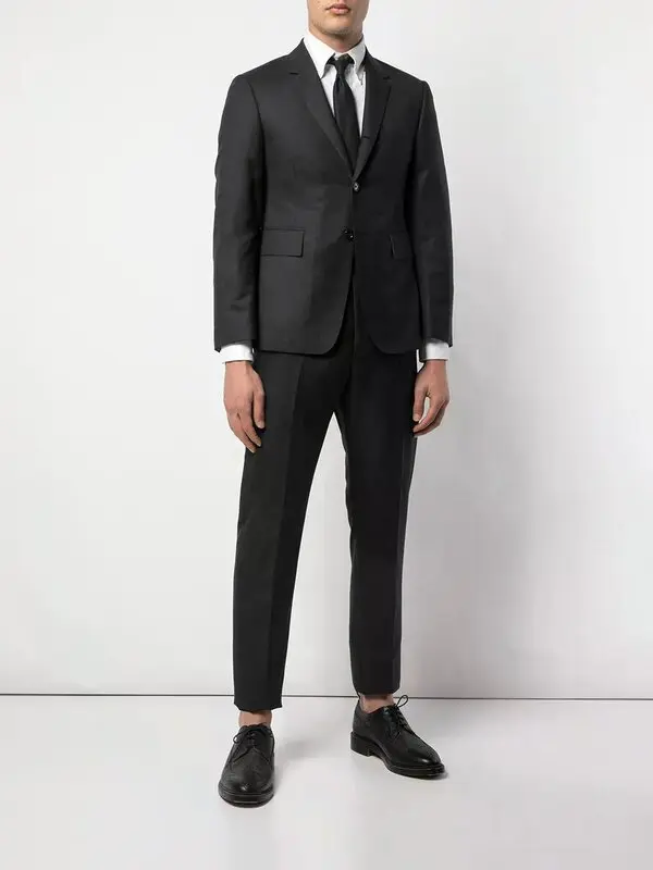 Thom Browne Super 120s Wool Twill Suit - Black