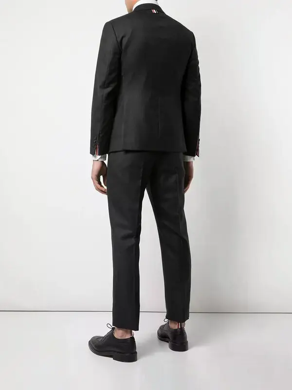 Thom Browne Super 120s Wool Twill Suit - Black