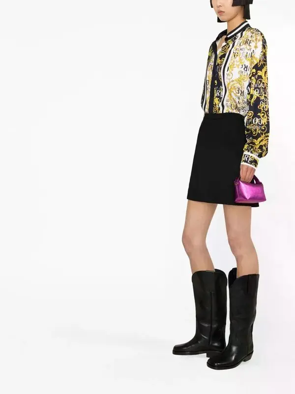 Versace Barocco Print Blouse