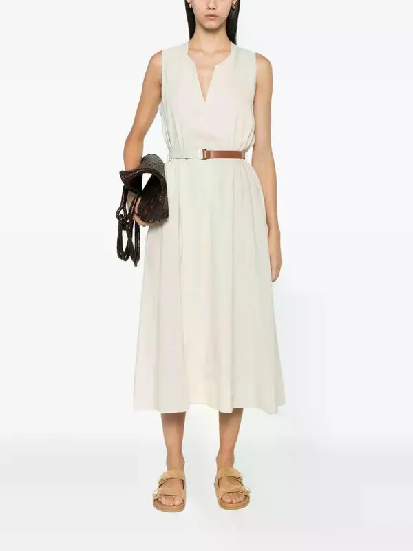 Lorena Antoniazzi Belted Midi Dress