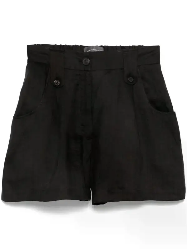 Lorena Antoniazzi Ramie Slub Shorts