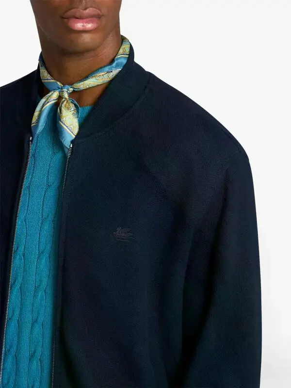 Etro Pegaso-embroidered Bomber Jacket