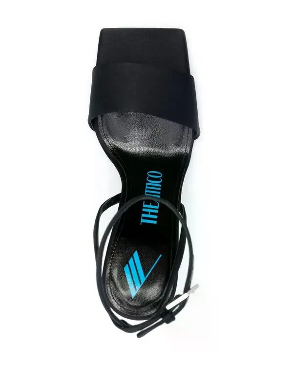 Attico Cheope 105mm Sandals - Black