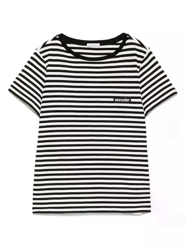 Moncler Striped Cotton T-shirt
