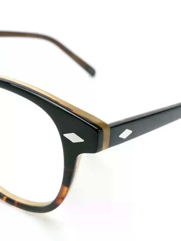 LESCA 711 Square Frame Glasses