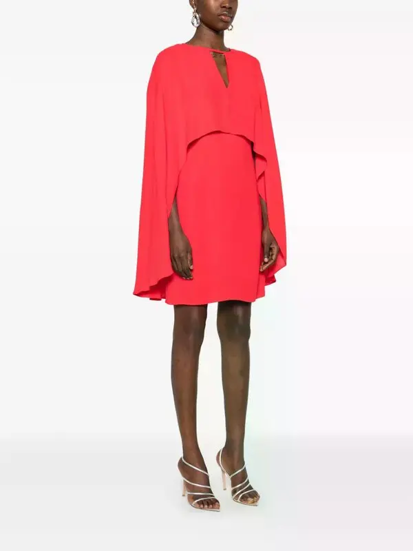 Karl Lagerfeld Cape-design Mini Dress