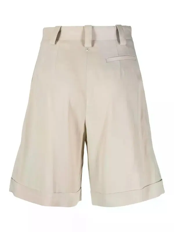 Lorena Antoniazzi High-waist Pleated Shorts