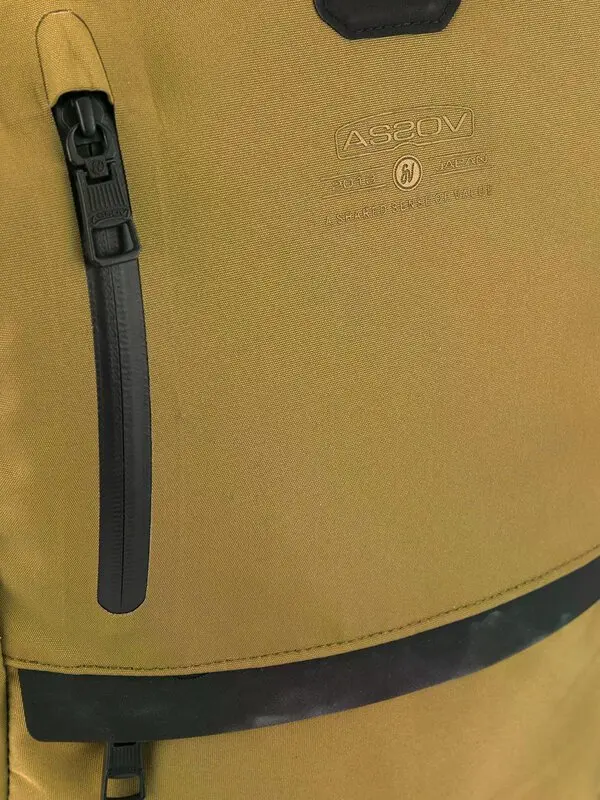 AS2OV Roll Top Backpack - Brown
