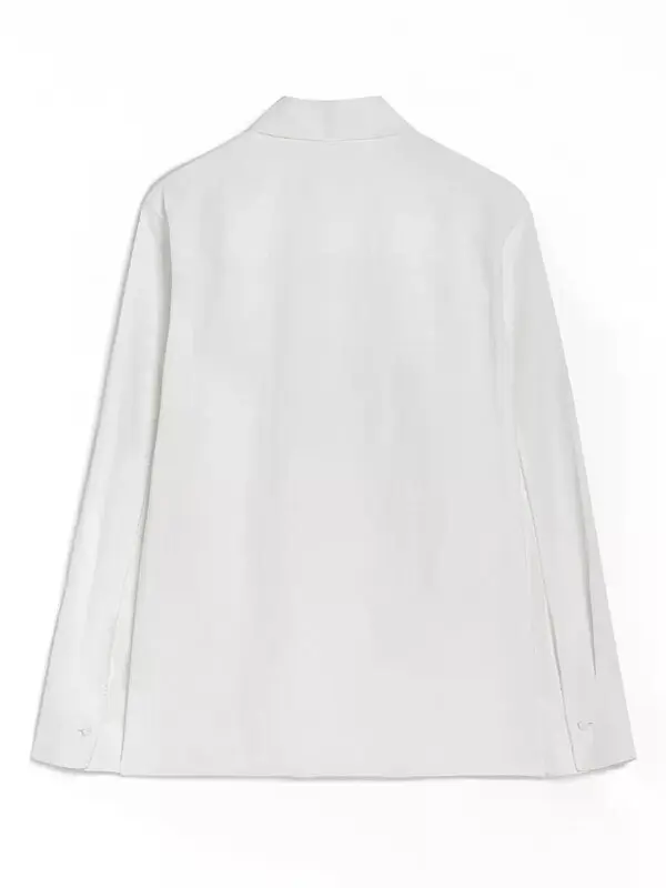 JIL SANDER Pleated Long Sleeve Shirt