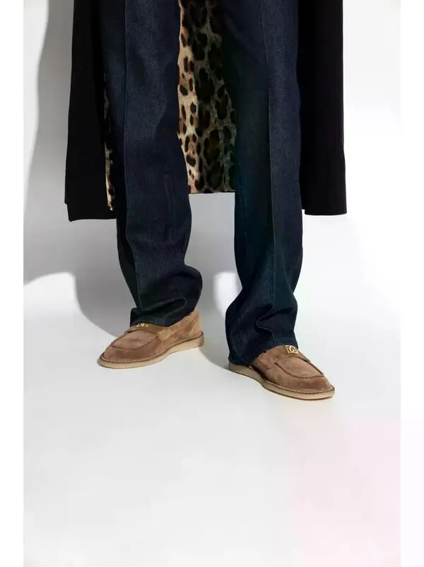 Dolce & Gabbana Logo-lettering Loafers