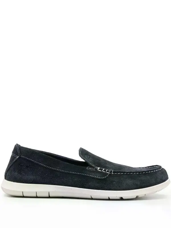 Clarks Flexway Step Suede Loafers