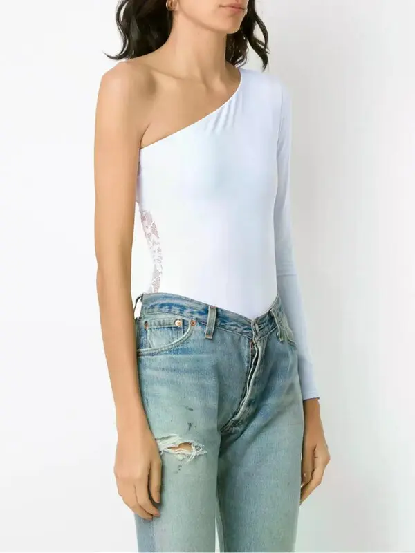 AMIR SLAMA Floral Lace Insert Body