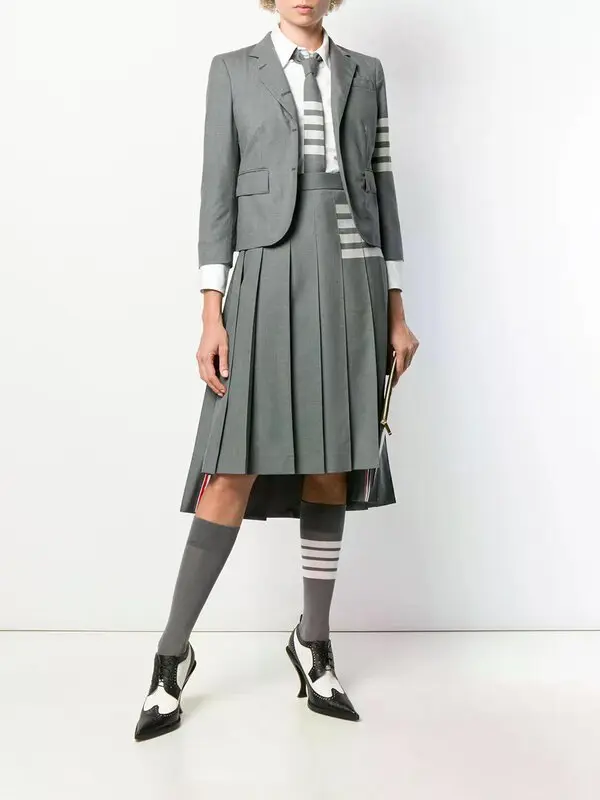Thom Browne 4-bar Plain Weave Suiting Jacket