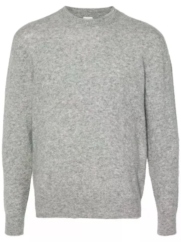 Eleventy Mélange Cashmere-silk Sweater