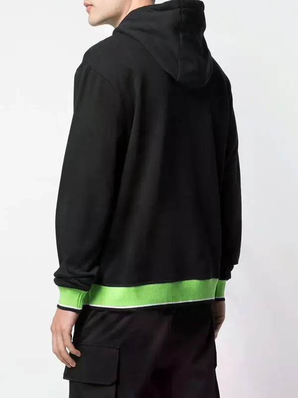 MOSTLY HEARD RARELY SEEN 8-BIT Mint Wave Jersey Hoodie - Black
