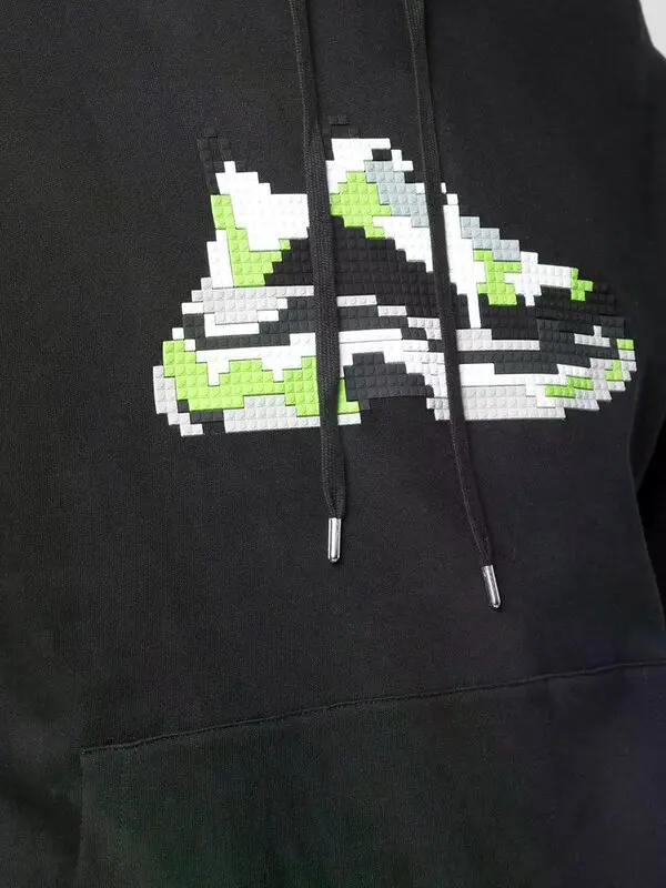 MOSTLY HEARD RARELY SEEN 8-BIT Mint Wave Jersey Hoodie - Black
