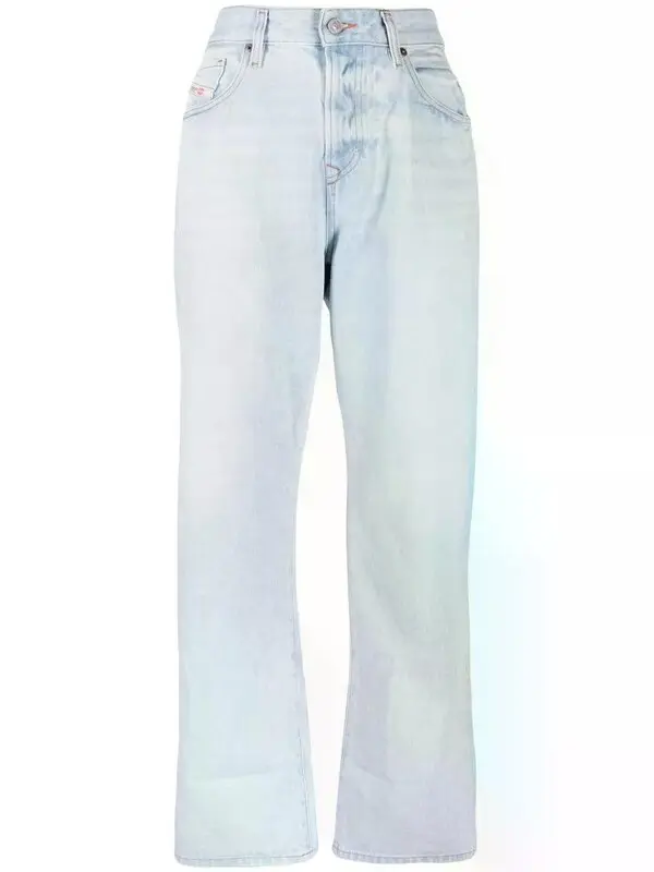 DIESEL® 1999 Cropped Straight-leg Jeans