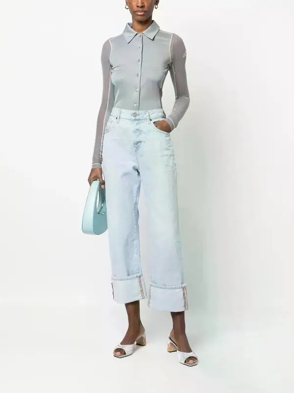 DIESEL® 1999 Cropped Straight-leg Jeans