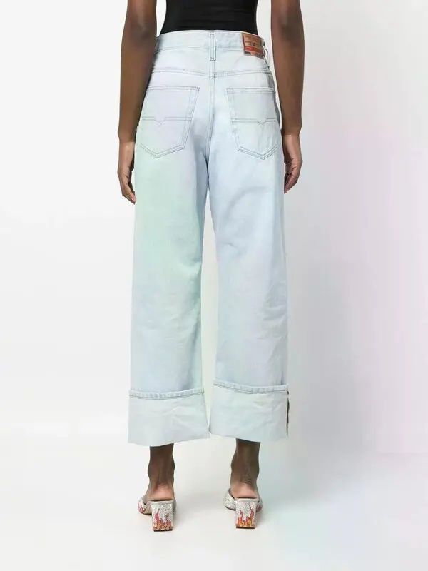 DIESEL® 1999 Cropped Straight-leg Jeans